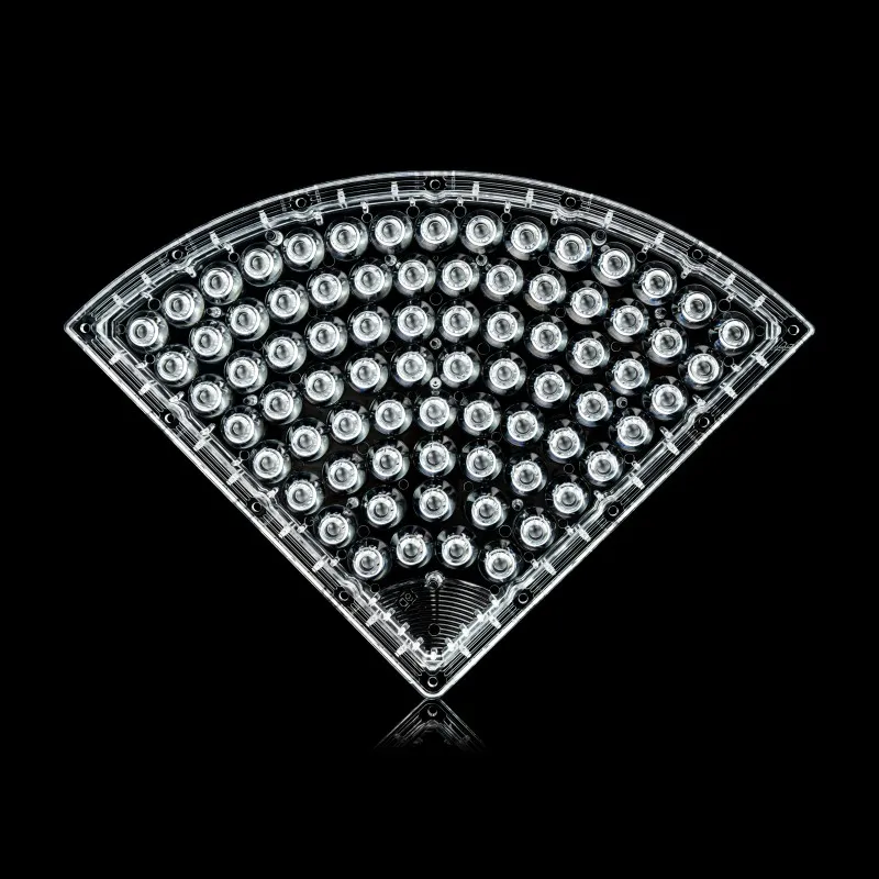 309mm diameter 76in1 40degree efficient light effect stadium light lens ...