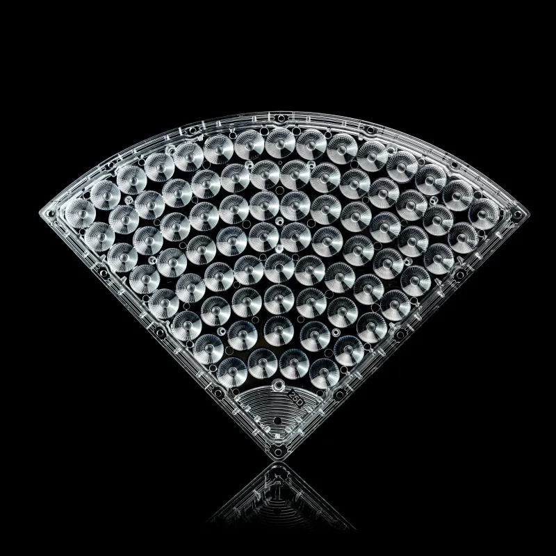 76in1 25 degree fan Shape lighting lens compatible with 3535LED - Asahi ...