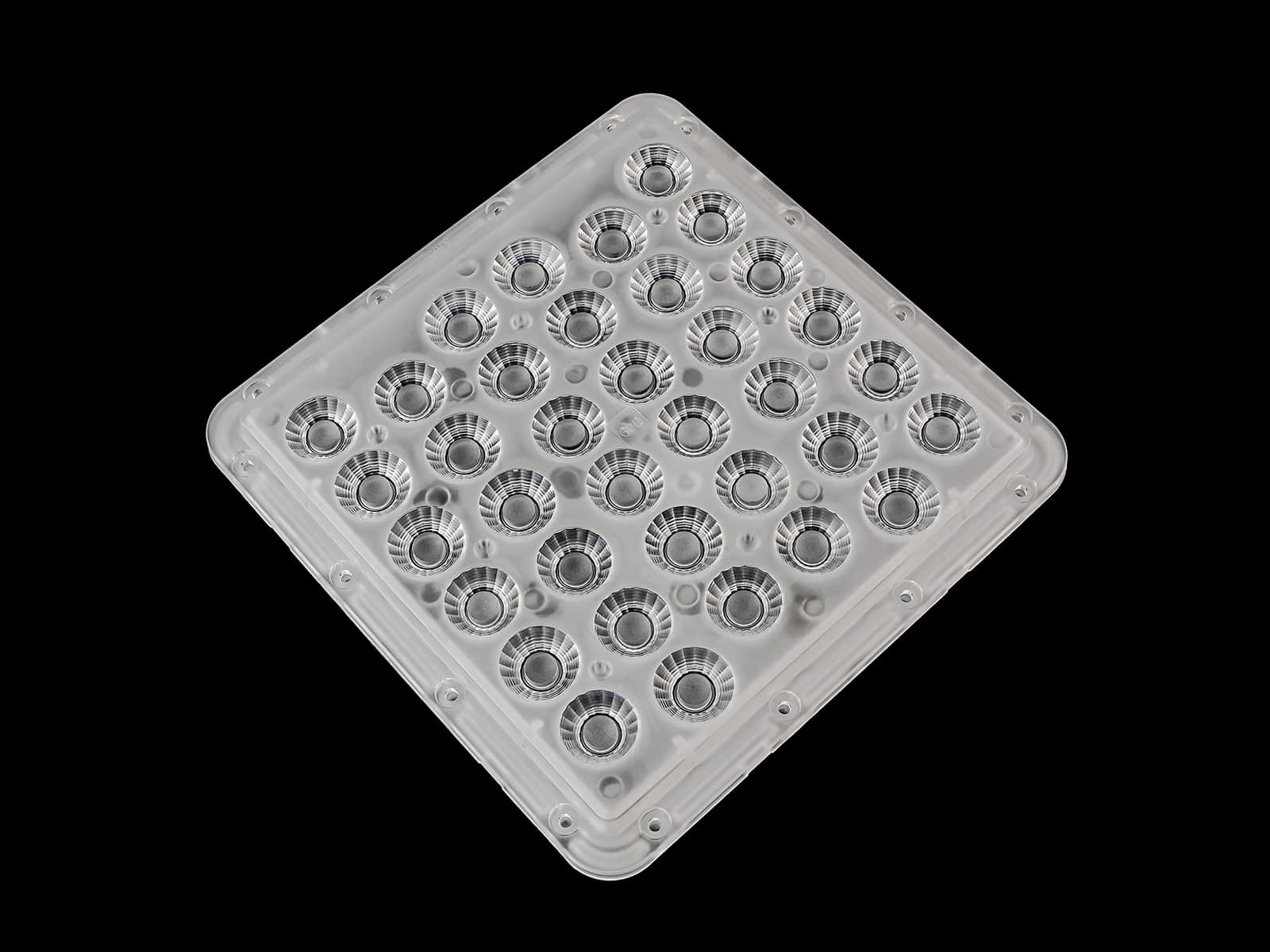 36LEDs high power lens 60° for Industrial lighting - Asahi Optics