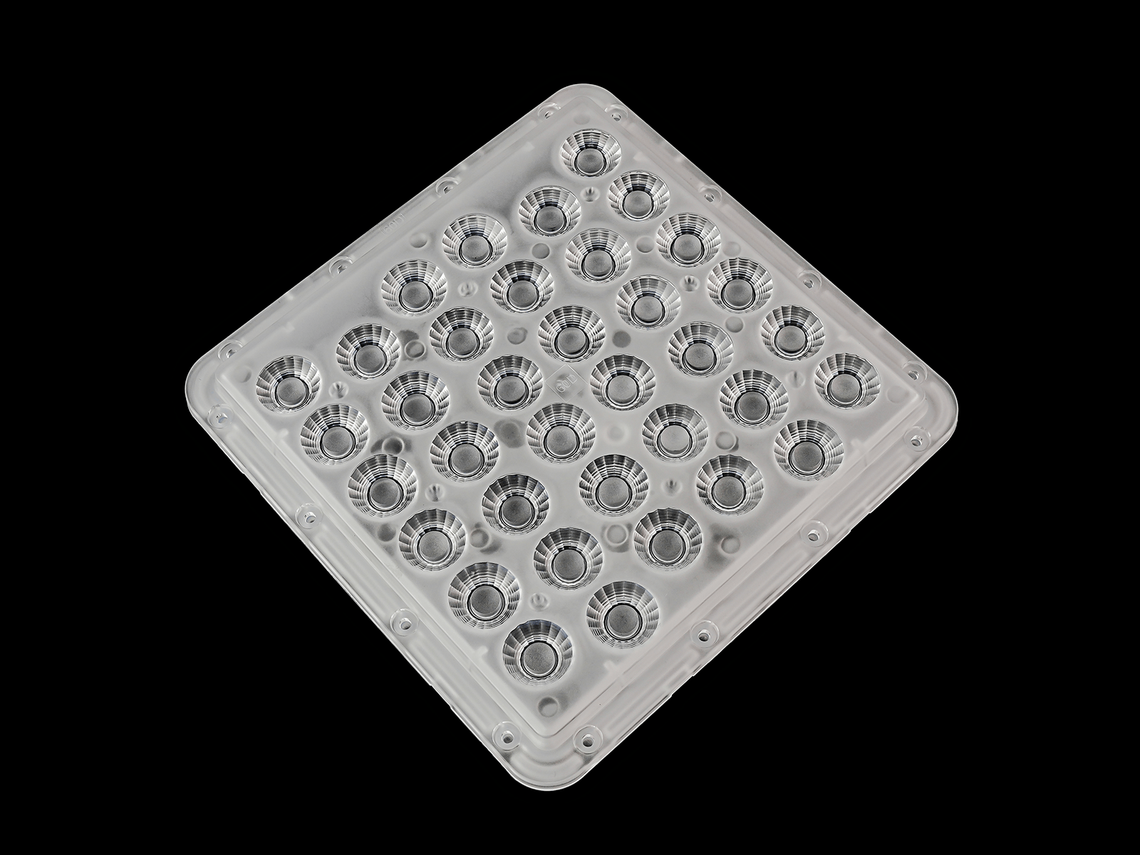 36LEDs high power lens 60° for Industrial lighting - Asahi Optics